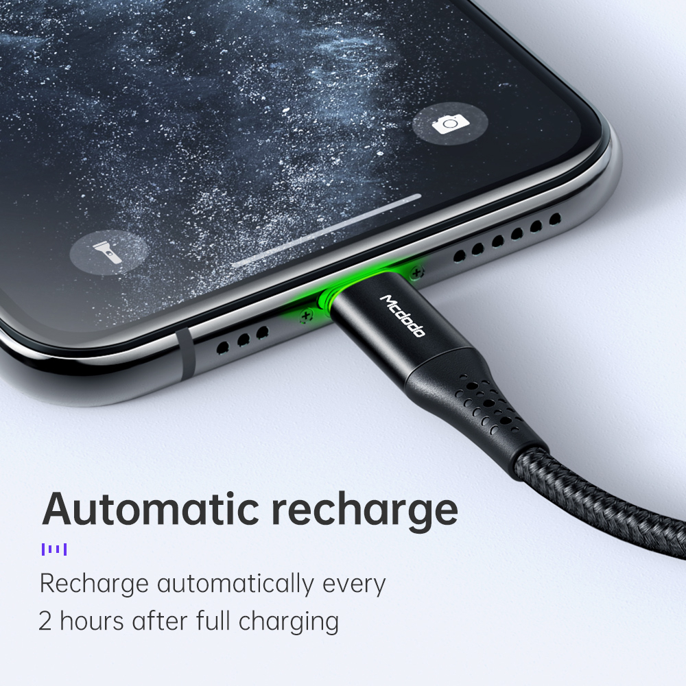 Mcdodo Charger Type C to Lightning 36W PD fast charging Cable IOS Auto ...