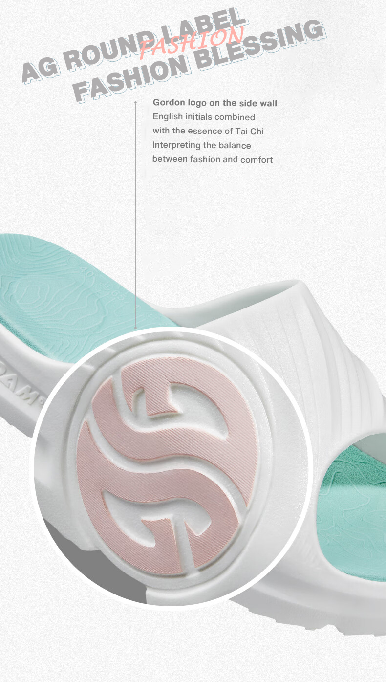 361 Degrees AG Aaron Gordon Slippers For Women Home Sports Outdoor Wear ...