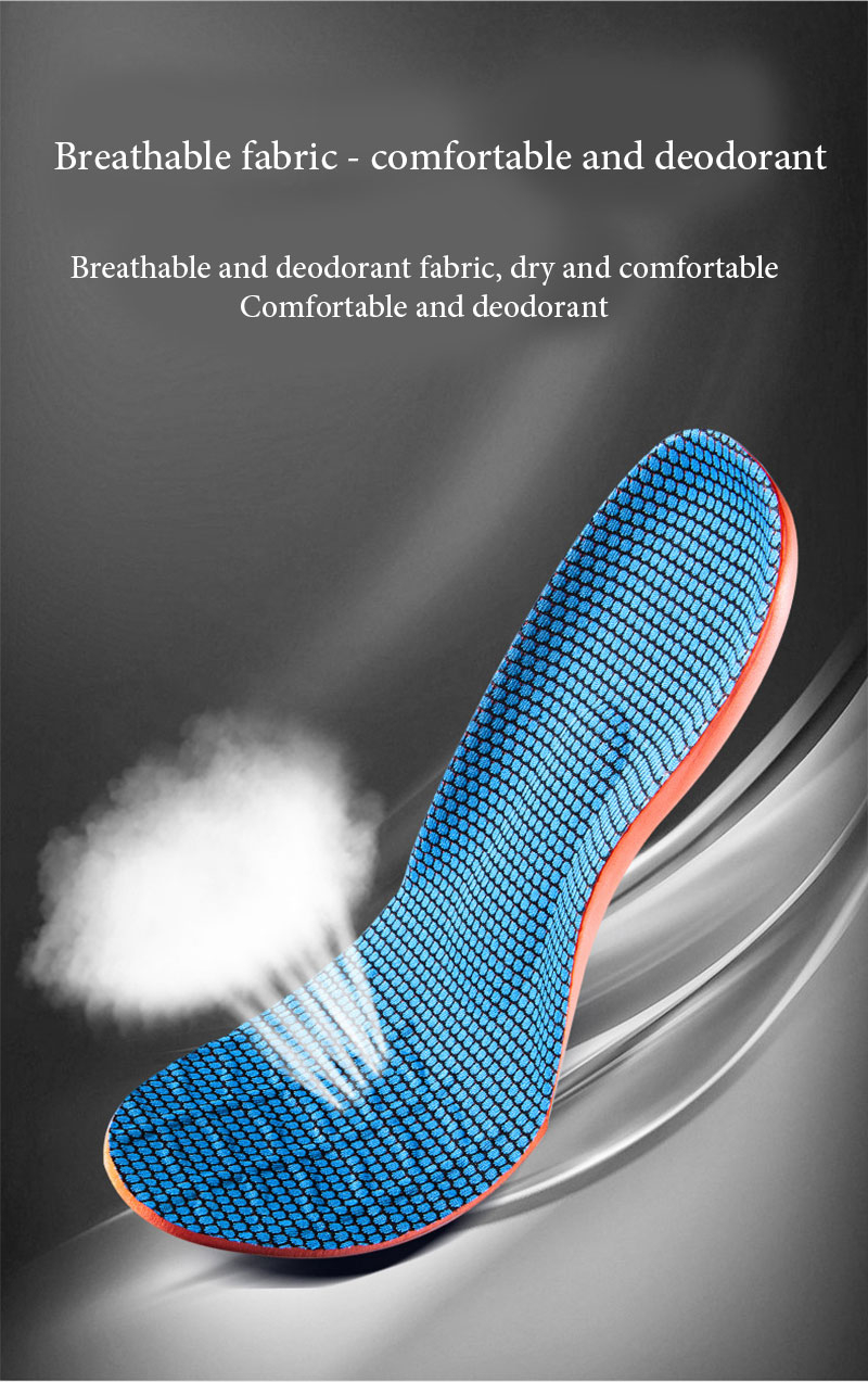 Orthotic Insole Arch Support Flatfoot Running Insoles for Shoes Sole ...