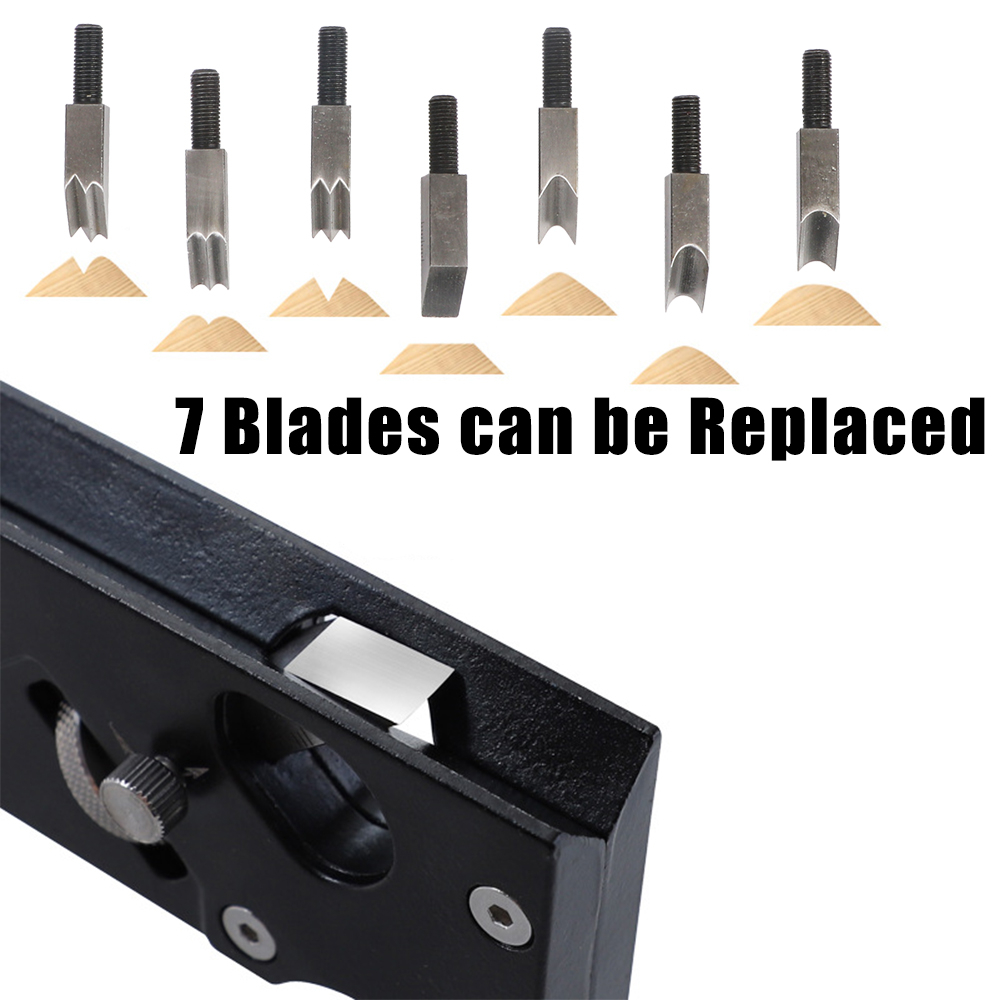 Chamfer Trimming Cutter Woodworking Board Planer Tool 45° Chamfer Plane for Quick Edge Planing ...