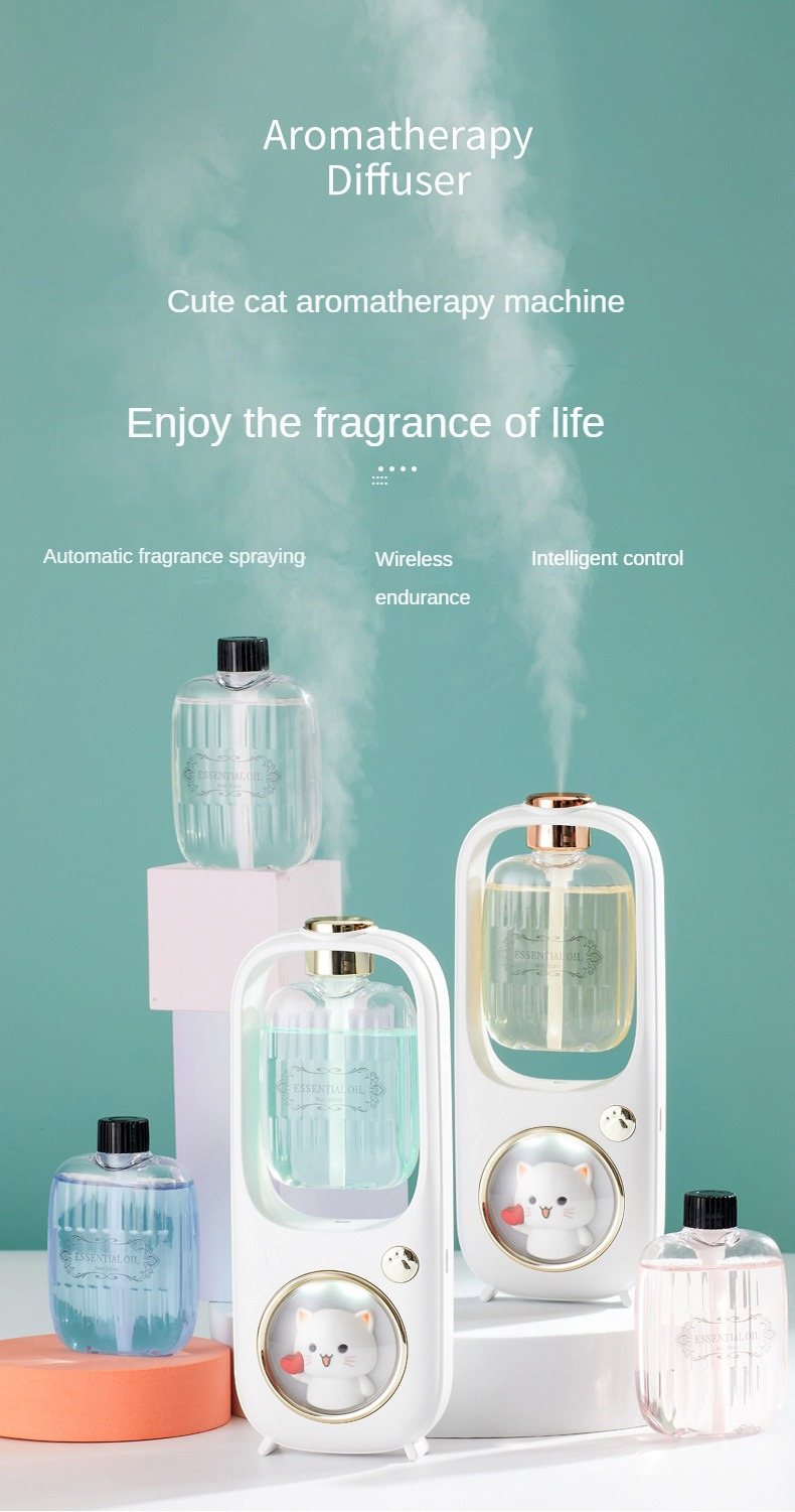 Cute Aromatherapy Diffuser wireless Toilet Air Freshener spray ...