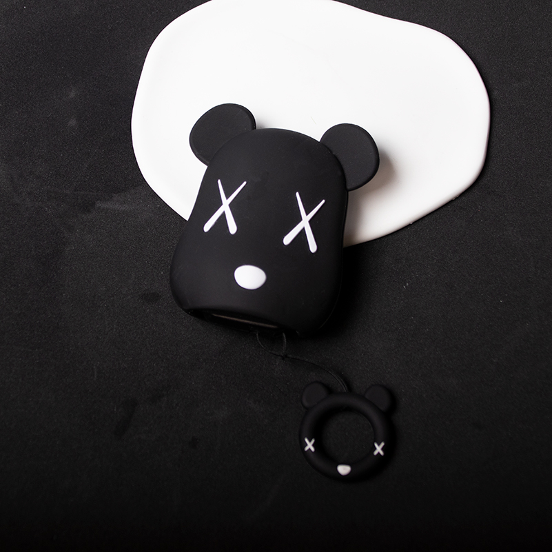 Cartoon black bear key cover for TOYOTA New Kijang Innova Zenix ...