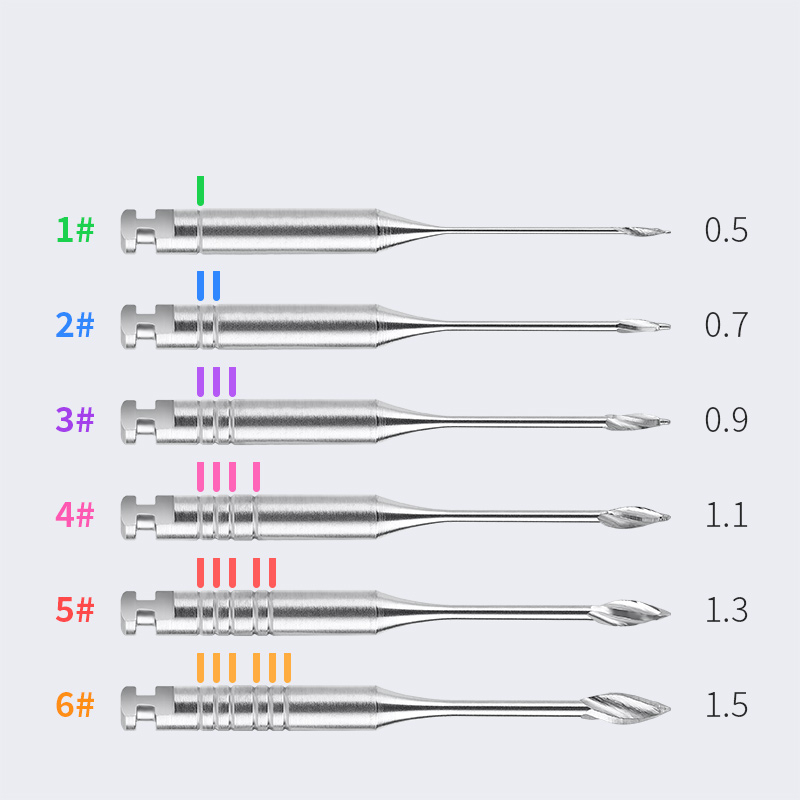 Dental Gates Glidden Drill 28mm/32mm Endodontic Root Canal Instrument ...