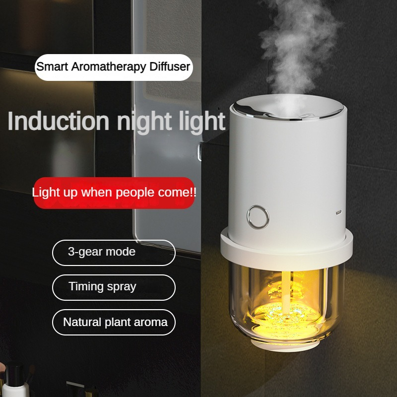 Timing Air Freshener Voice control light Automatic Rechargeable Aroma ...
