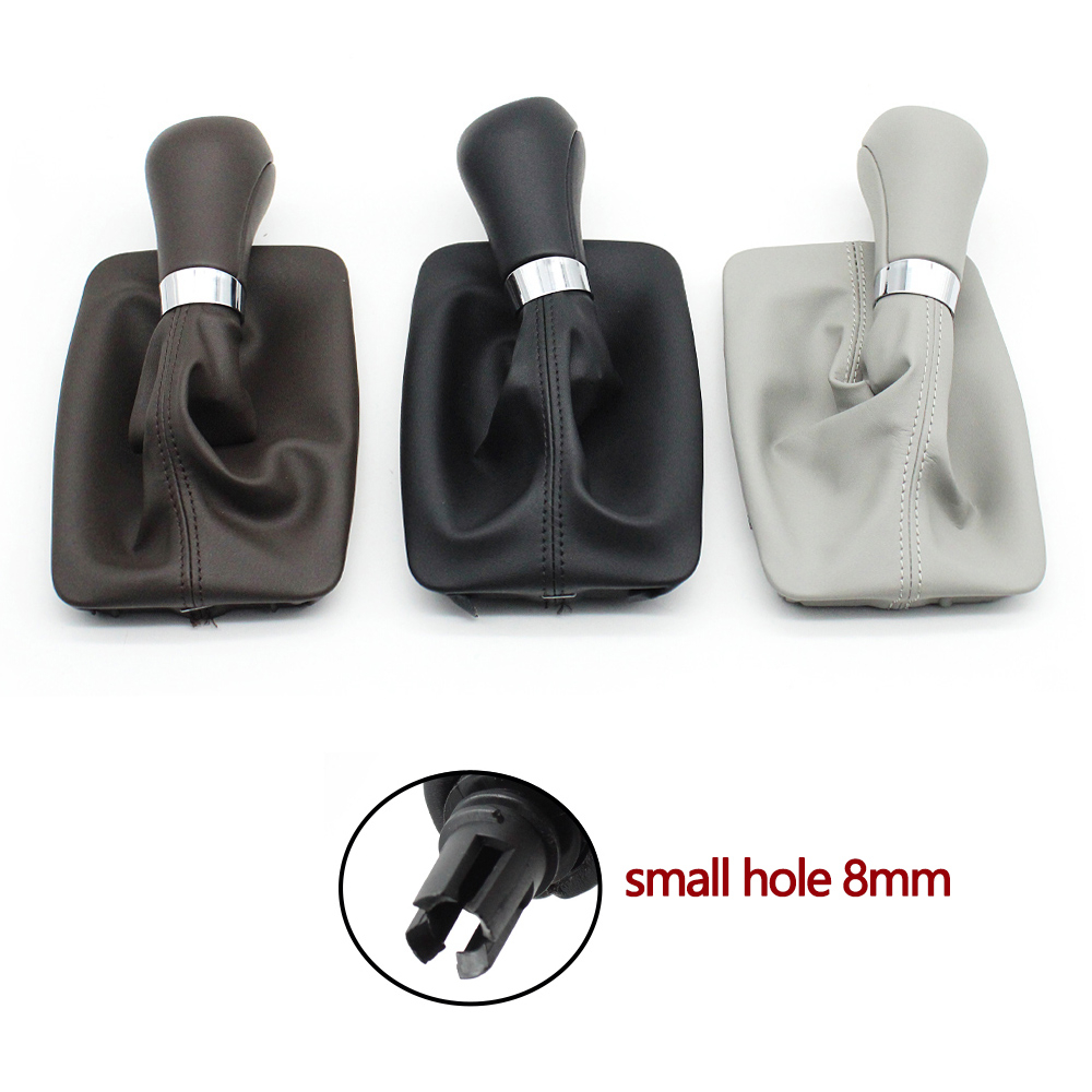Car Automatic Car Gear Shift Knob Shifter Lever Gaiter Boot Cover For ...