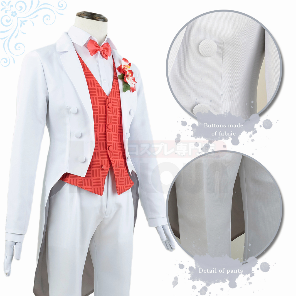 HOLOUN Blue Lock Anime Cosplay Barou Costume Exhibition Tuxedo Tailcoat ...