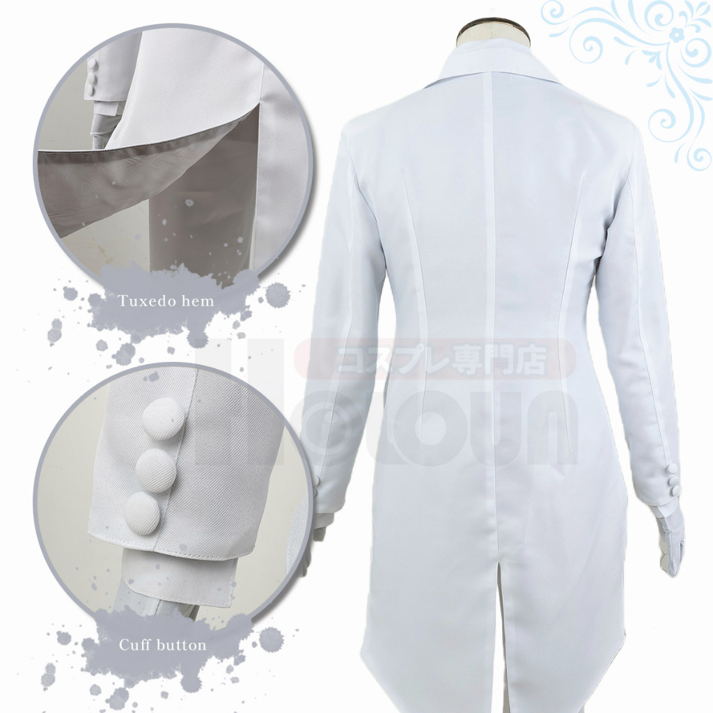 HOLOUN Blue Lock Anime Cosplay Barou Costume Exhibition Tuxedo Tailcoat ...
