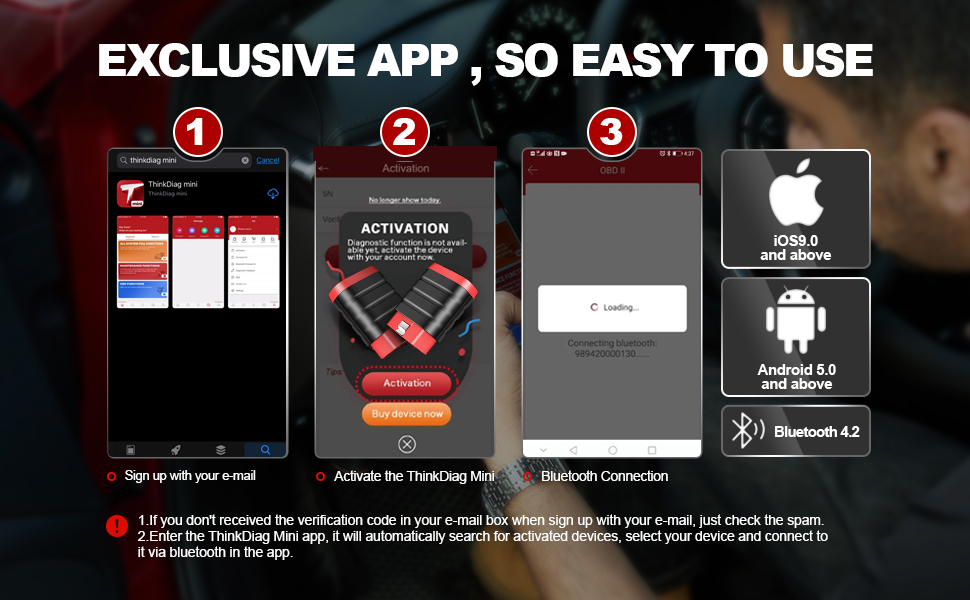 THINKCAR ThinkDiag Mini OBD2 Bluetooth For Malaysia perodua and proton ...