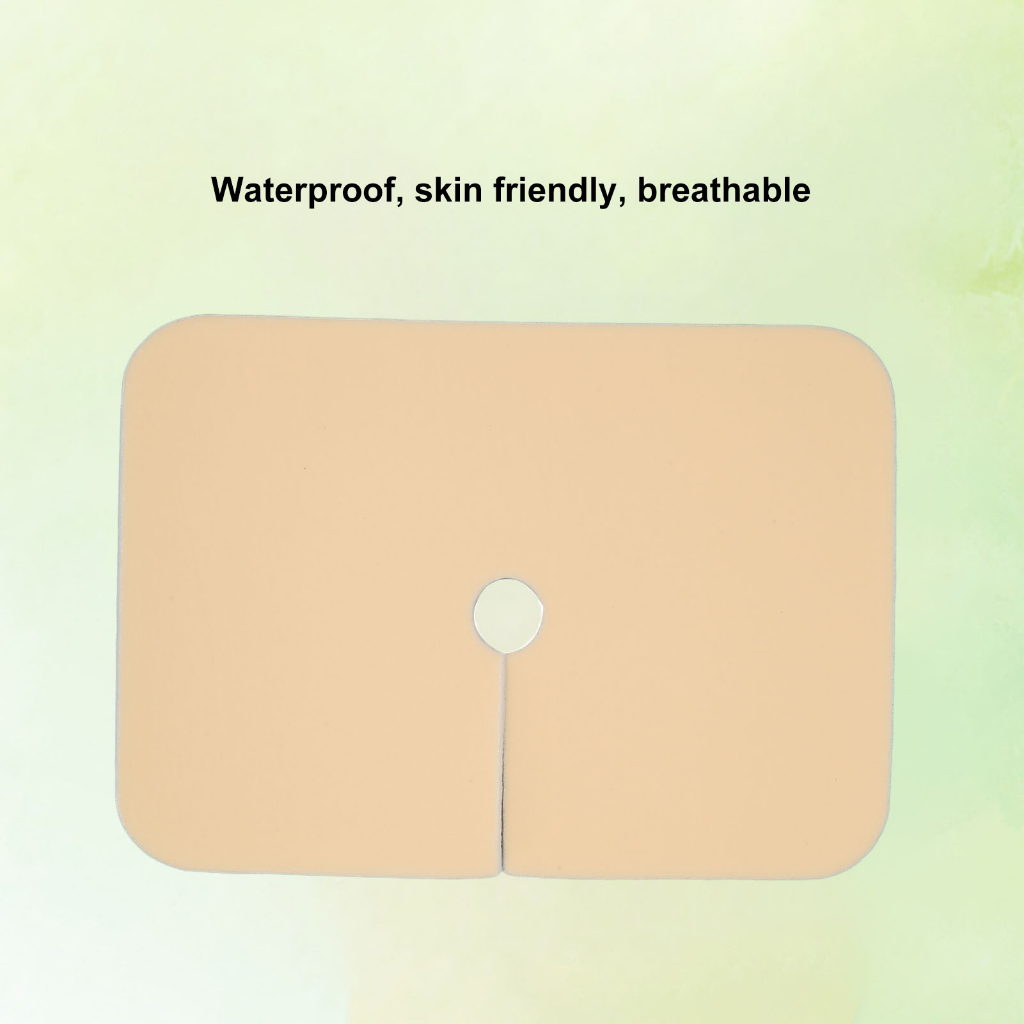 VBESTLIFE 10x7.5cm Tracheostomy Pad Trach Ties Foam Waterproof Skin ...
