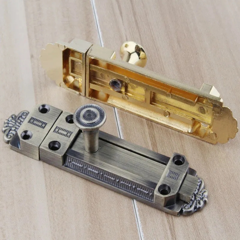 5 Inches Door Latch Vintage Style European Door Latches Slide Bolt For ...