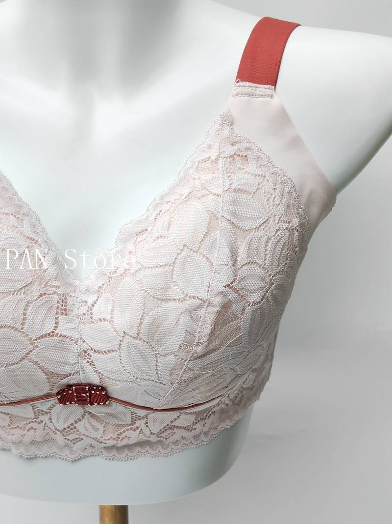 【PAN】 Seamless Thin Pads Push Up Bra Sexy Bra Wireless Full Cup 100 D ...