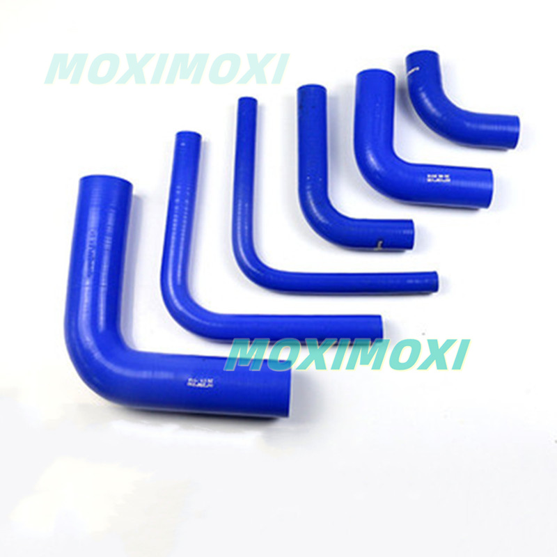 Blue SAMCO 45/90 Degree Silicone Hose Elbow Reducer Hose Adapter 6mm/8mm/10mm/12mm/14mm/16mm ...