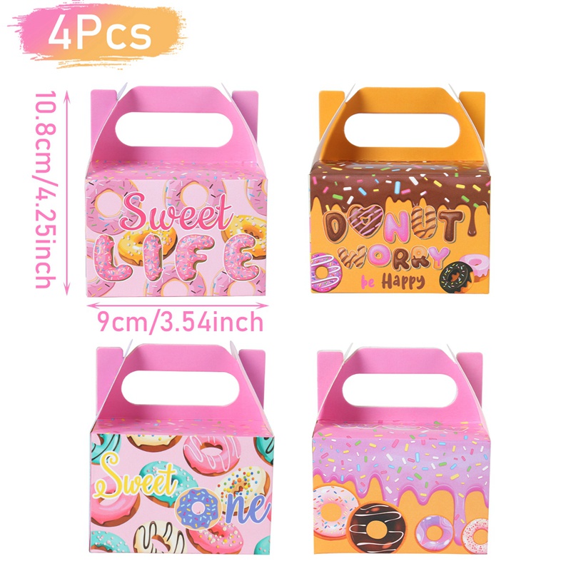 Sweet Lift Donut Candy Box Candyland Theme Party Supplies Gift Sweet ...