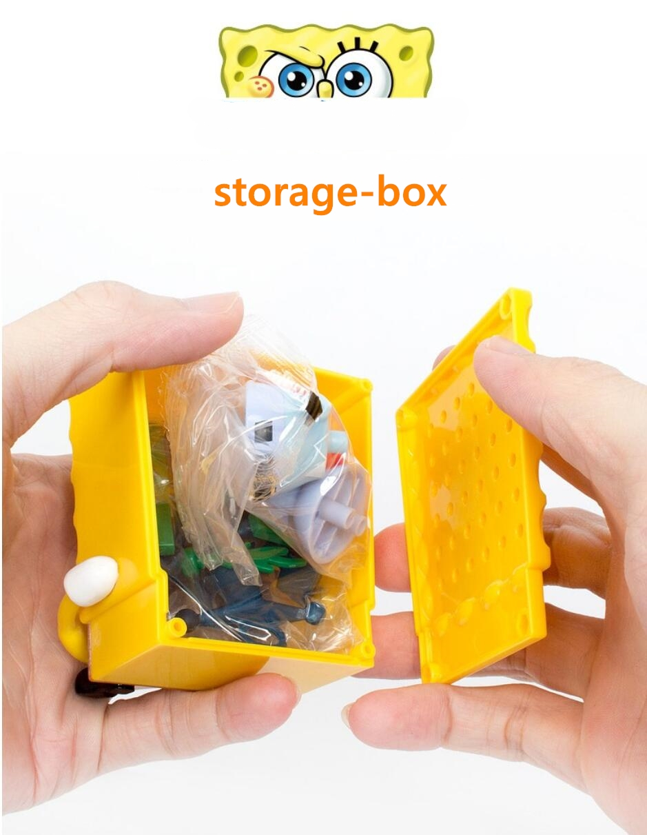 SpongeBob Squarepants nickelodeon Scene Building Blocks Toys Collection ...