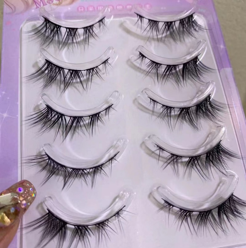 Mengjieshangpin® Thick European style false eyelashes Thai style fox ...