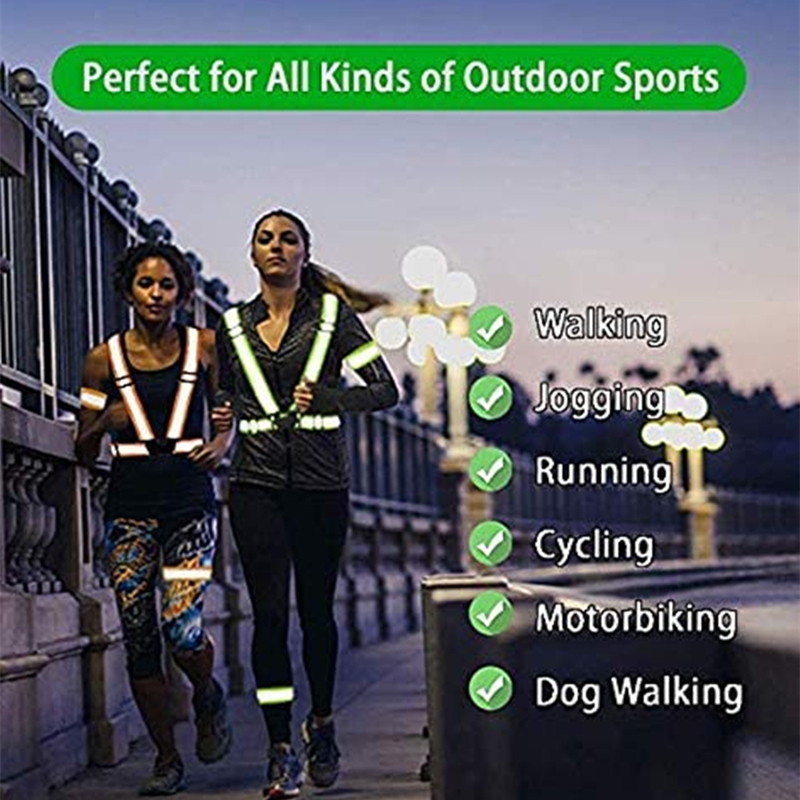 Cycling Jogging Safety Highlight Reflective Vest Night Work Security ...