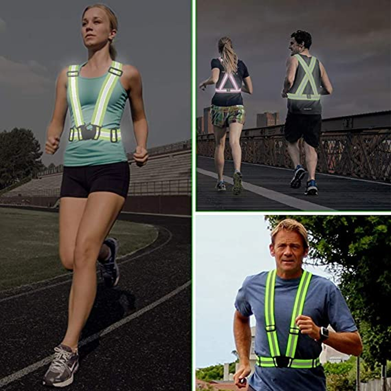 Cycling Jogging Safety Highlight Reflective Vest Night Work Security ...