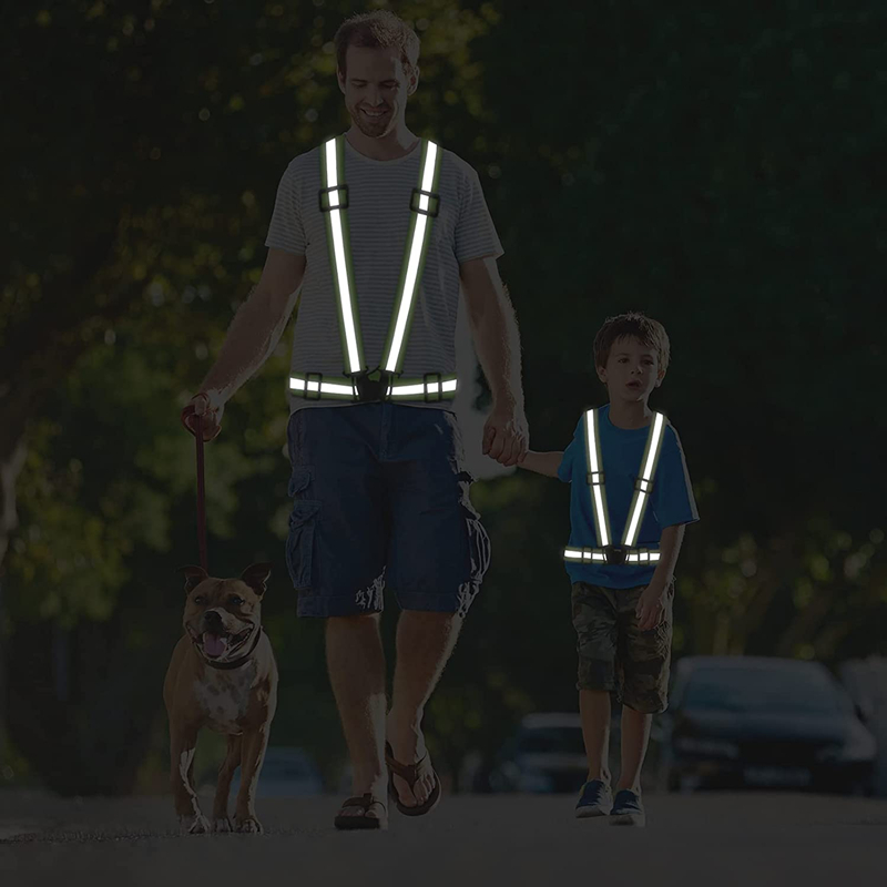Cycling Jogging Safety Highlight Reflective Vest Night Work Security ...