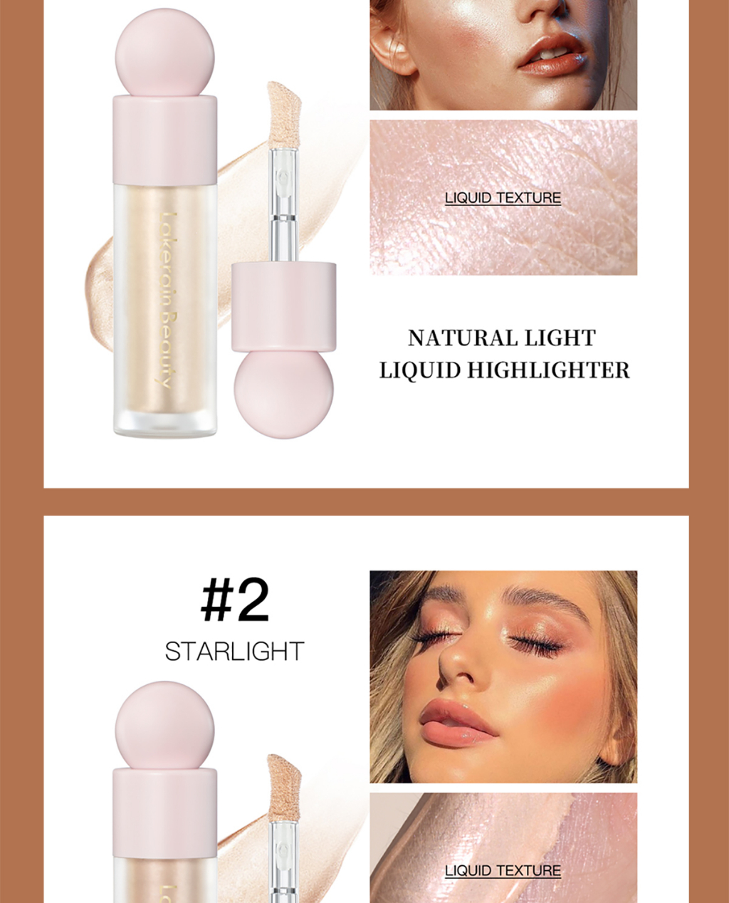 Luxurious Shimmer Finish Positive Light Liquid Luminizer Highlighter ...