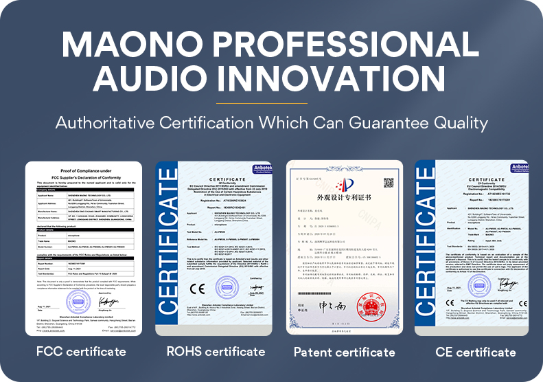 Kad Bunyi Maono AM200-S1 Pengadun Antara Muka Audio Profesional dengan ...