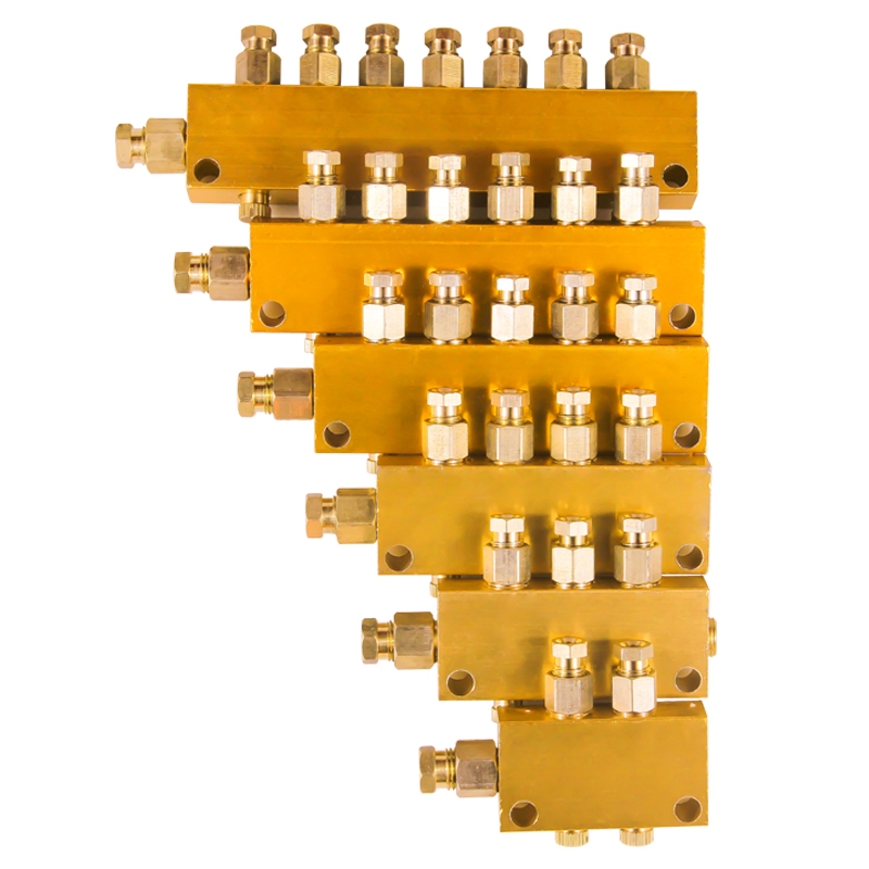 Oil Distributor Valve Oil Divider Compact Adjustable Structure for CNC ...