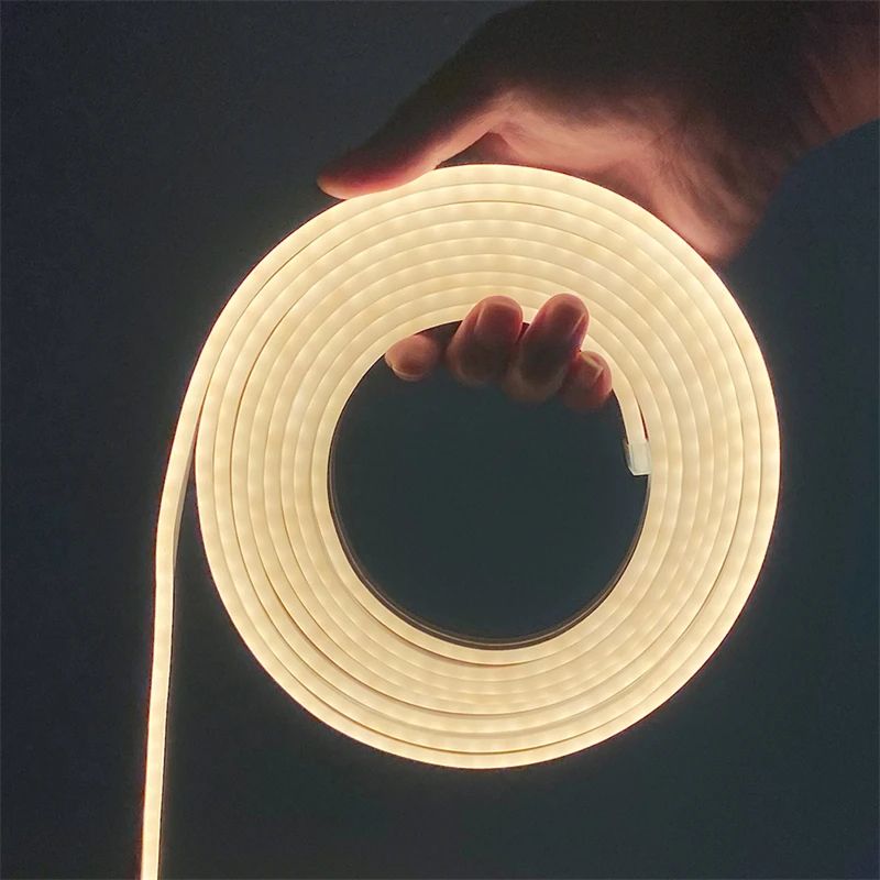 Car Trunk 5m Flexible LED Light Strip Silicone Waterproof Narrow Neon ...