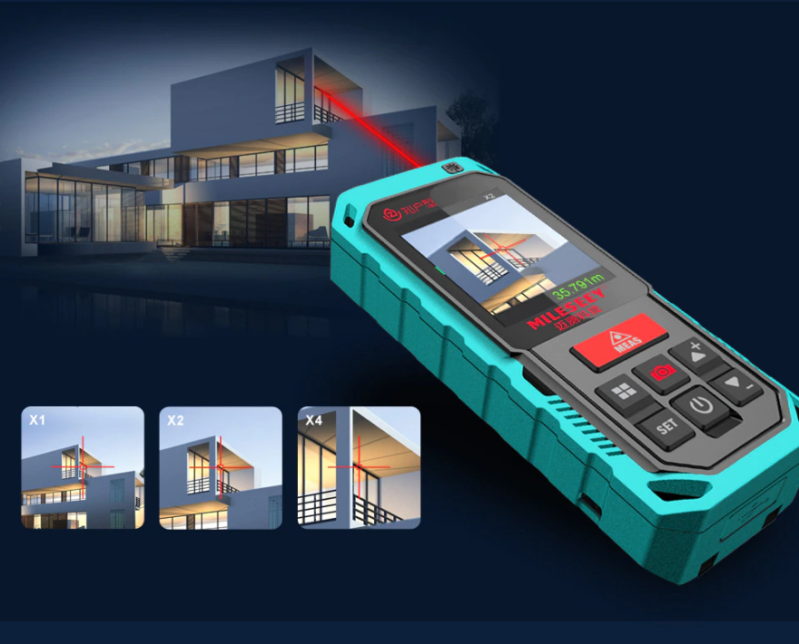 Mileseey 200M Laser range finder Outdoor Laser Measure Device ...