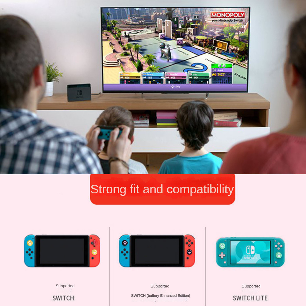 Nintendo Switch Handle Rocker Cap Oled Lite Cat Claw Rocker Cover ...