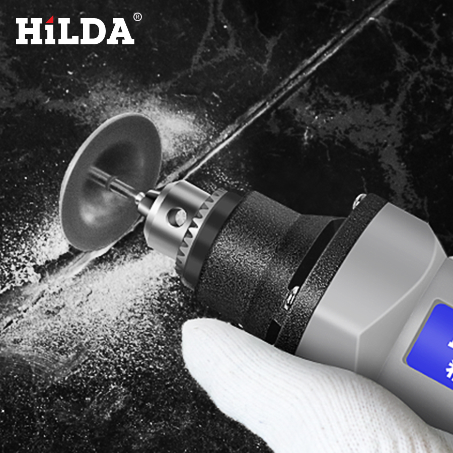 HILDA Variable Speed Rotary Tool Electric Tools 400W Mini Drill 6 ...