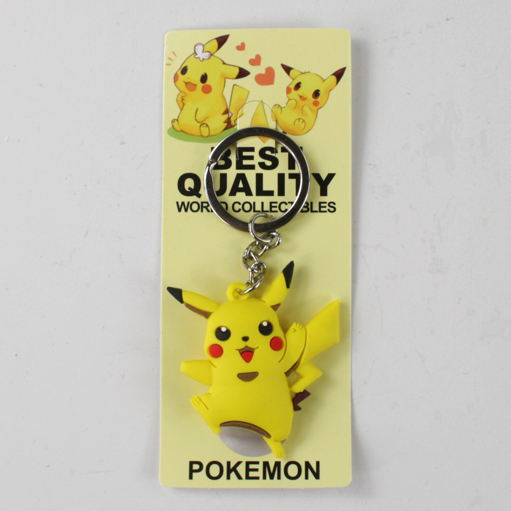 4-8cm Takara Tomy Japan Anime Pokemon Pikachu Key Chain Accessories ...