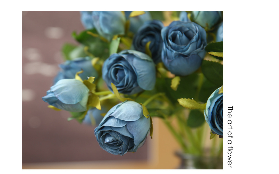 Roses flower Two-end Roasted Edge Rose Furniture Living Room Decoration ...