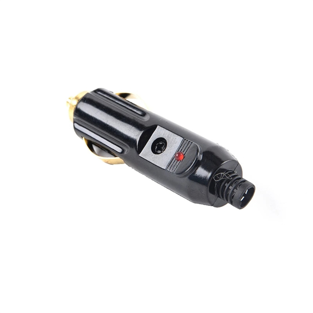 1Pc/2Pcs 10A 240W Car Cigarette Lighter Socket with LED Light 12-24V ...