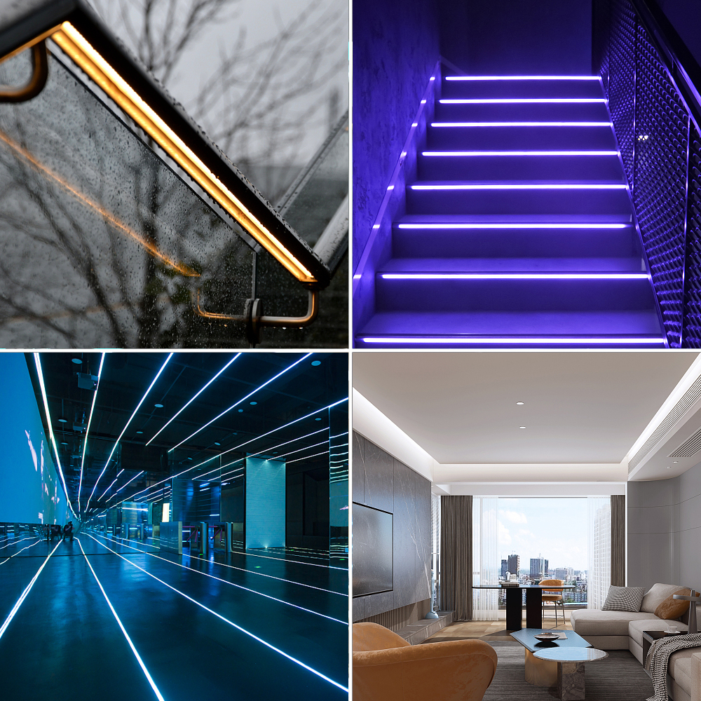 LED Neon Strip Lights Waterproof 220v 8mm comes with a plug for Room ...