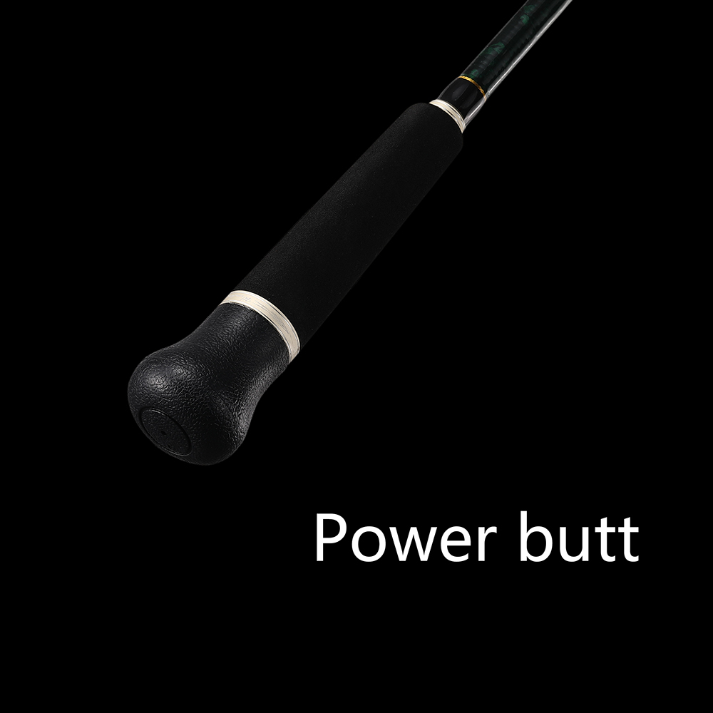 30LB POWERFUL Solid Carbon Jigging rod 1.8M/1.98M Slow-jigging/Fast ...