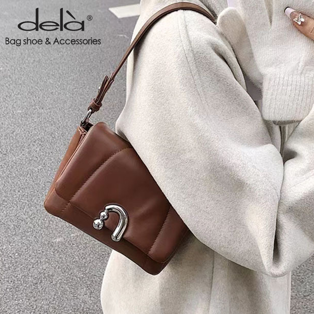 Dela women's shoulder bag underarm handbag | Shopee Malaysia