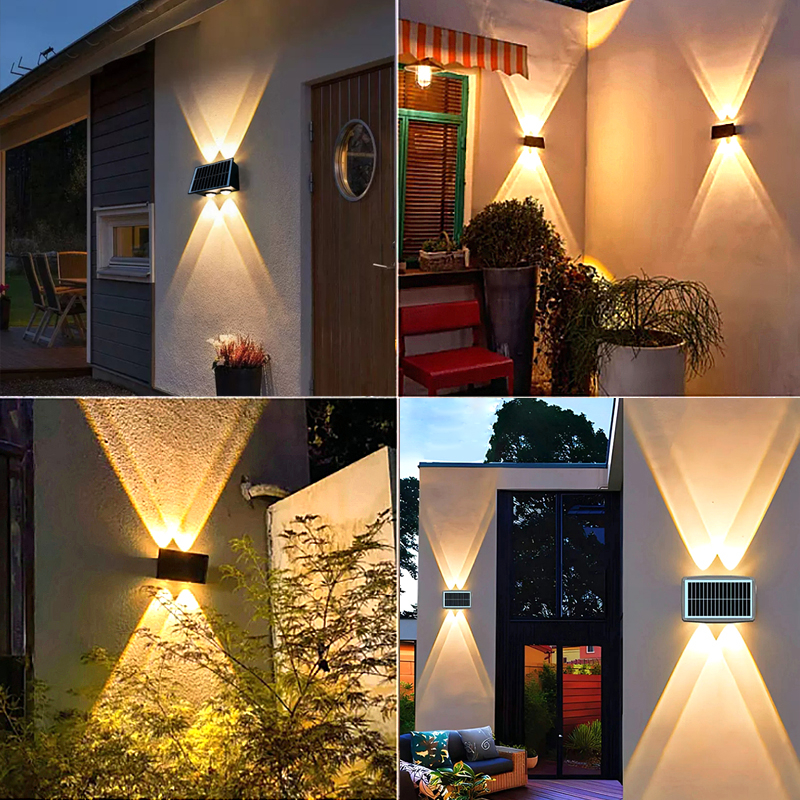 Solar Light Outdoor Lighting Garden Wall Lamp for Solar Led Light for ...