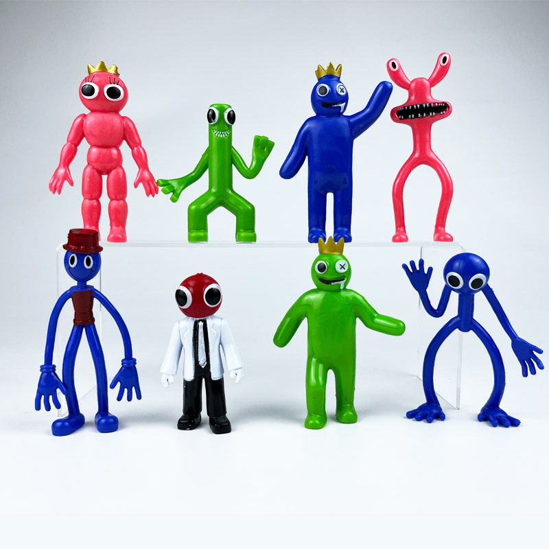 6/8/12Pcs/set Rainbow Friends Figures Model Dolls Anime Figure Kawaii ...