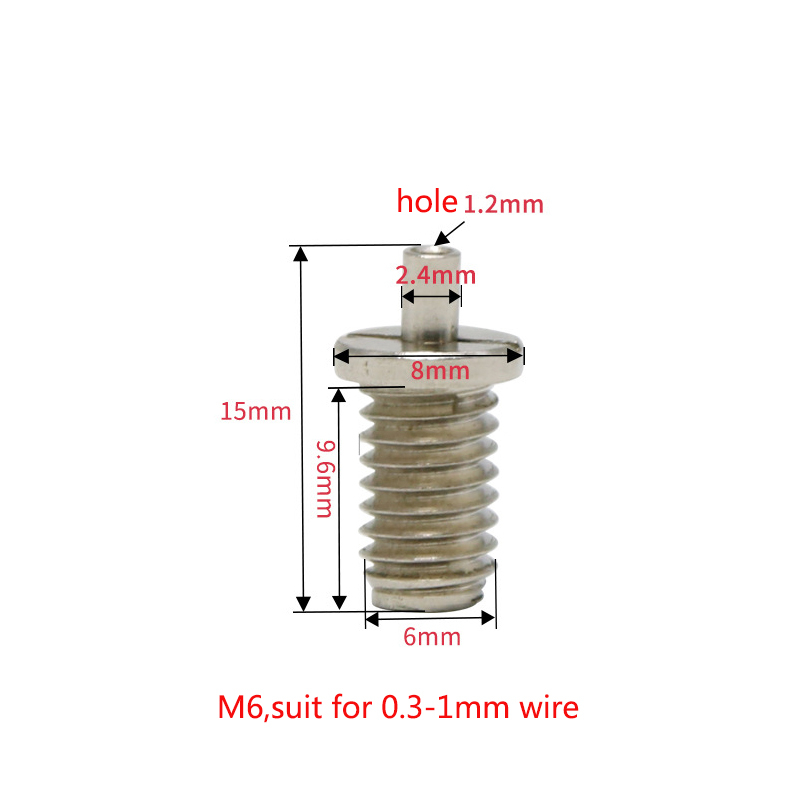 2pcs Steel Wire Rope Locking Device Hanging Cable Clamp Connector with ...