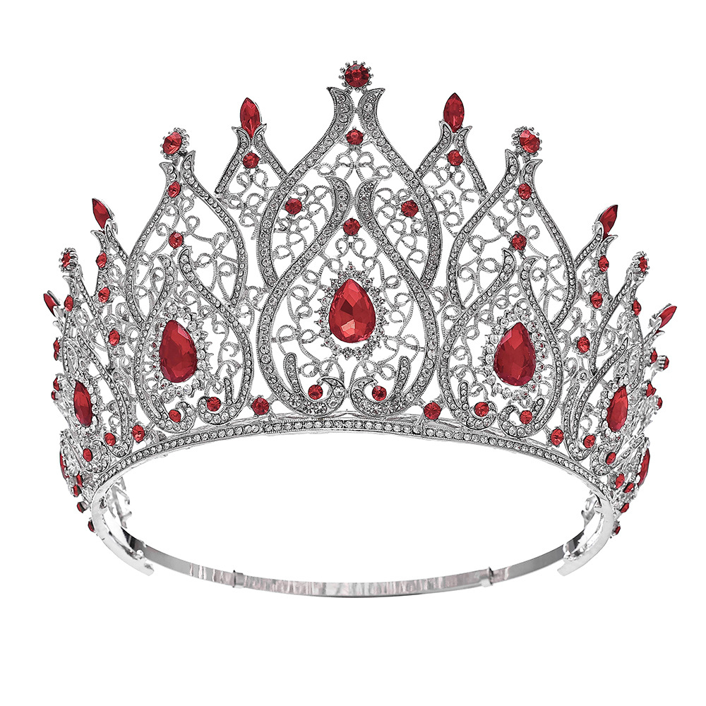 Levery Adjustable Baroque Miss World Beauty Pageant Crown Bride Crown ...
