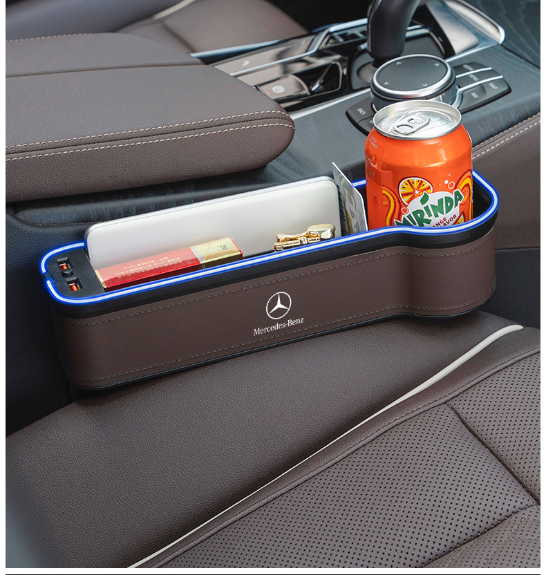 Benz Gap Storage Box led Atmosphere Light C300 GLC300 E300 CLA250 W204 ...