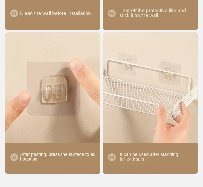 Router Placement Rack Perforation-Free Wall Projector Wall-Mounted Tv ...