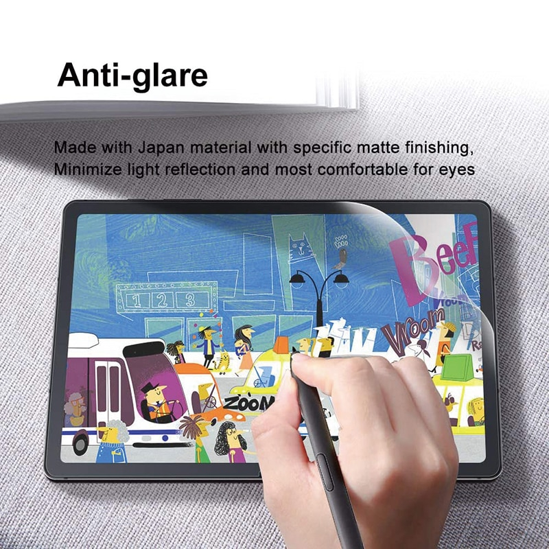 Like Paper Screen Protector film For Samsung Tab S10 S10 FE S10 FE+ S7 ...