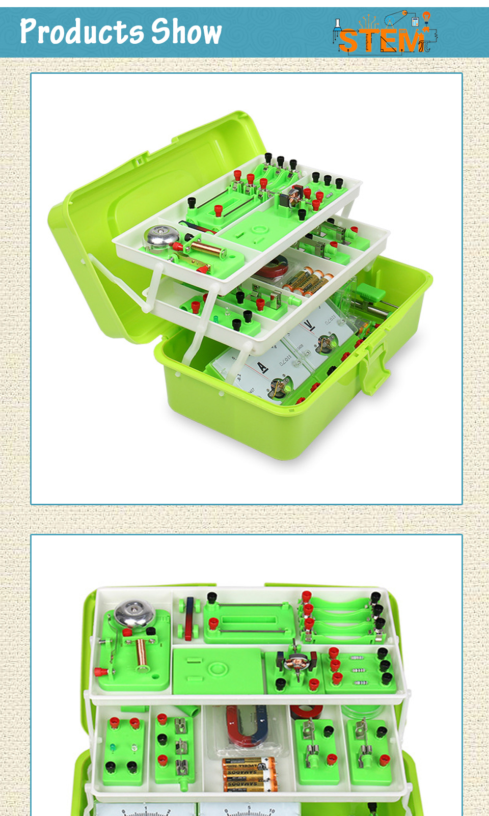 Physics Labs Basic Electricity Discovery Circuit Magnetism Experiment ...