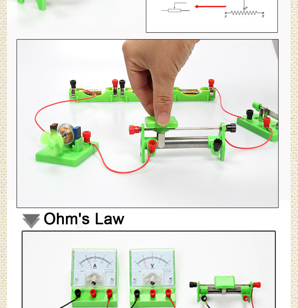 Physics Labs Basic Electricity Discovery Circuit Magnetism Experiment ...