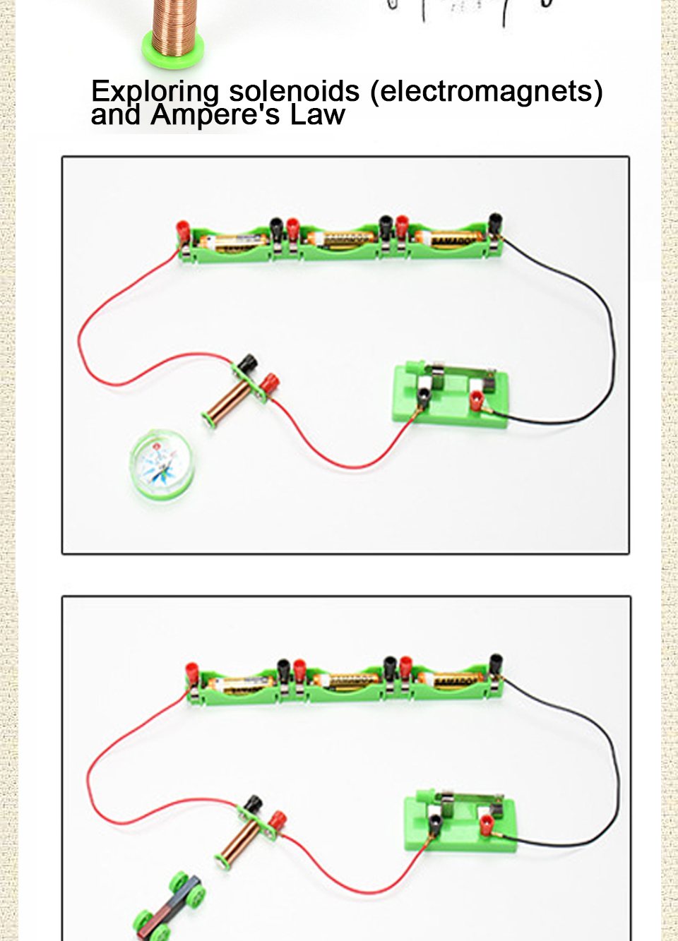 Physics Labs Basic Electricity Discovery Circuit Magnetism Experiment ...