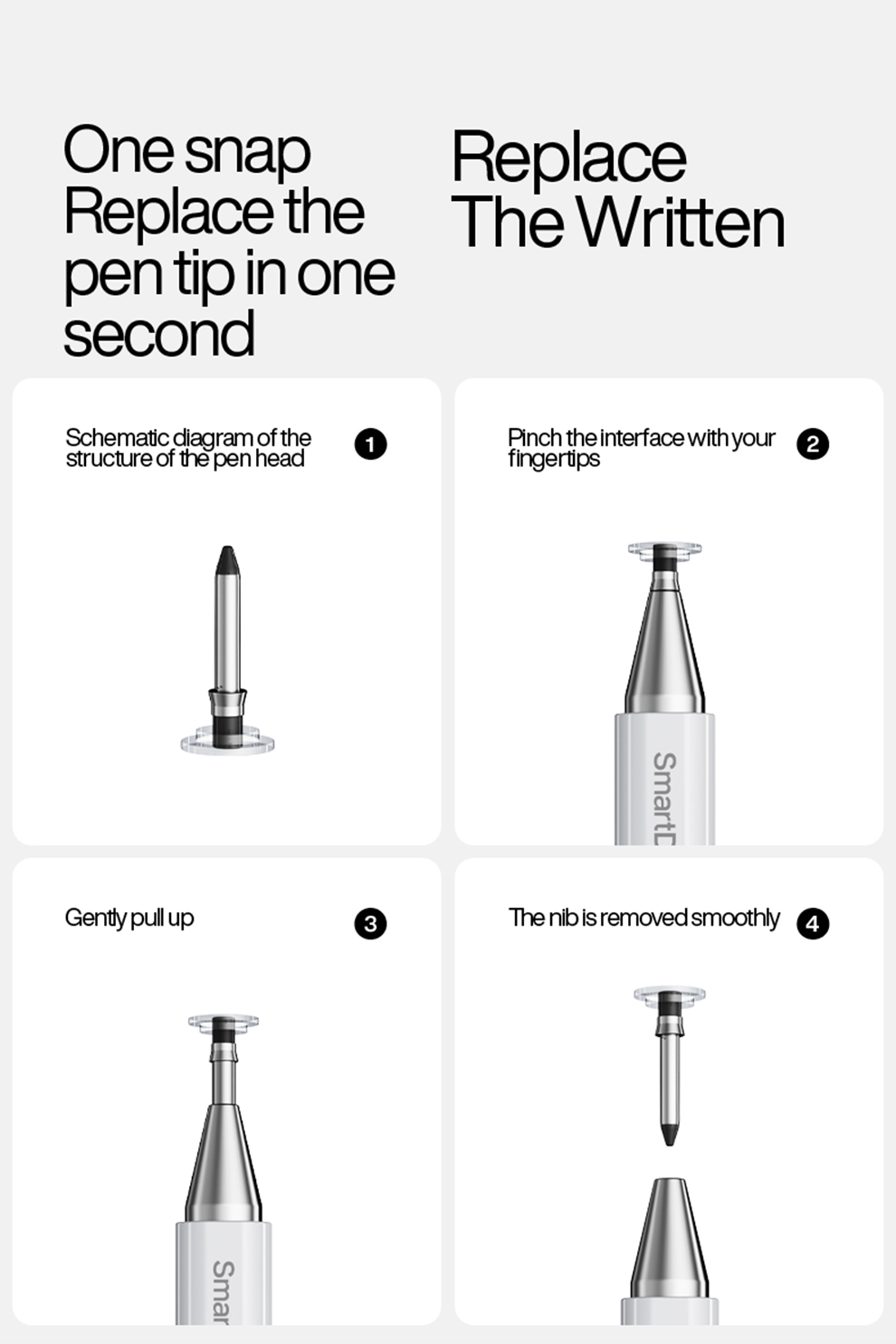 SmartDevil Capacitive Pen Stylus For Tablet Phone Magnetic Stylus For ...