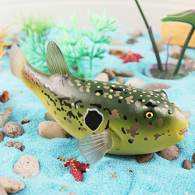 Marine salmon globefish piranha mudskipper tropical fish simulation ...