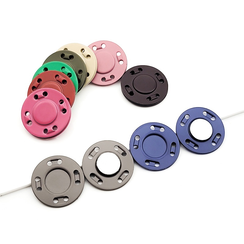 1 pair Magnet Buttons Sewing Supplies Magnetic Clothing Invisible ...
