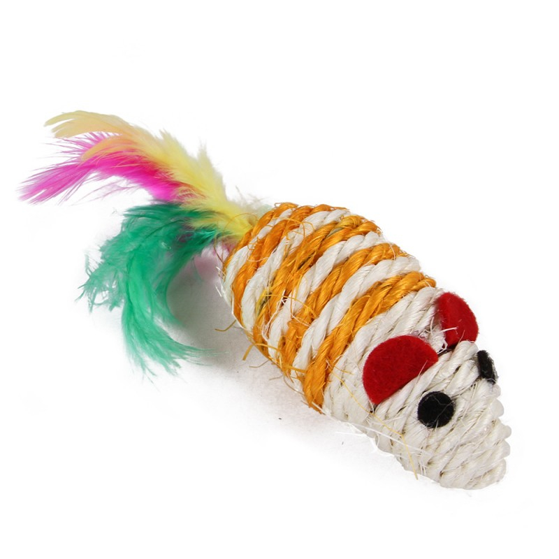 Pet Cat Toy Set 21 Pieces Cat Channel Teasing Cat Stick Plush Mouse ...