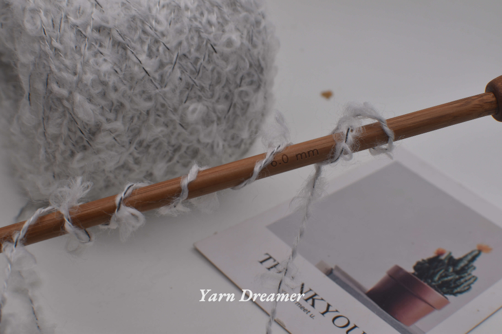 Benang kait Loop Yarns Mohair Yarns Cotton yarn Wool Yarn for Knitting ...